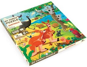 Magellan Rodinné puzzle Austrálie 500 dílků