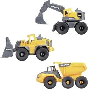 Dickie Stavební set Volvo 3 ks, 16 cm / od 3 let