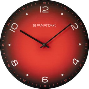 PRIM Moderní skleněné nástěnné hodiny Prim Spartak 39 - Ticho před bouří E09.5534.22