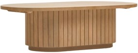 OnaDnes -20% Dřevěný konferenční stolek Kave Home Licia 120 x 60 cm