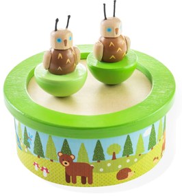 Bigjigs Toys Dřevěná hrací skříňka - Woodland