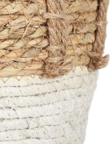 Tutumi Tutumi, sada přírodních košů Boho 2ks YT21B-34, bílá-hnědá, HOM-02809