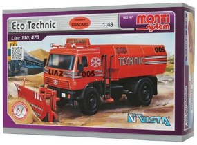 Stavebnice Monti System MS 47 Eco Technic Liaz 1:48 v krabici 22x15x6cm