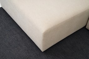 Hanah Home Rohová pohovka LINDEN levá krémová