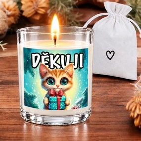 Ahome CZ Krásná svíčka Děkuji