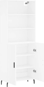 Skříň highboard bílá 69,5 x 34 x 180 cm kompozitní dřevo 3189269