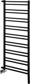 Sapho Metro Space - Topné těleso 55x143 cm, 525 W, matná černá IR438B