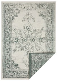Zeleno-krémový venkovní koberec NORTHRUGS Borbon, 80 x 150 cm