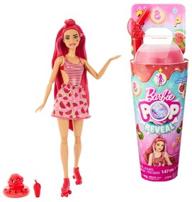 Barbie Pop Reveal Barbie šťavnaté ovoce - melounová tříšť HNW43