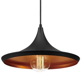 Toolight Toolight, závěsné stropní svítidlo Costa C 1xE27 APP081-1CP, černá, OSW-00118