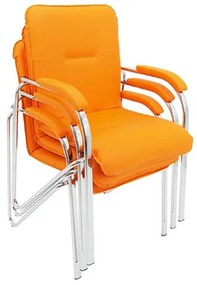 Konferenční židle Samba Oranžová
