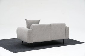 Hanah Home Dvoumístná pohovka SIDE světle šedá