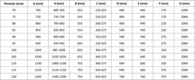 Mexen Mist sprchové dveře otočné pravé 105 cm, černý rám, černé - 8A4-105-000-70-70-P
