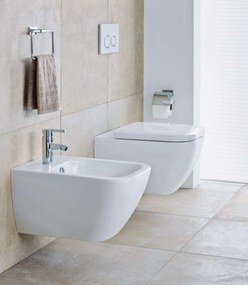Duravit Happy D.2 - Závěsné WC, Rimless, bílá 2222090000