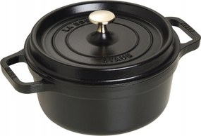 Hrnec litinový Kulatý 2.6 l Černý La Cocotte Staub