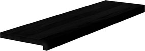Nášlapy na schody 2 ks hnědo-černé 90x25x2 cm masivní dub 3283798