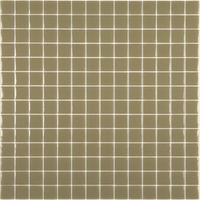 Hisbalit Skleněná mozaika hnědá Mozaika 328A MAT 2,5x2,5 2,5x2,5 (33,33x33,33) cm - 25328AMH
