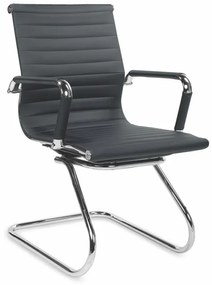 HALMAR PRESTIGE SKID kancelářská židle černá