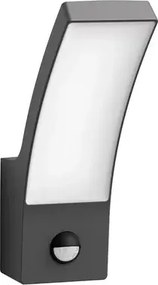 Philips Splay IR 12W antracit / LED venkovní nástěnné svítidlo s pohyb