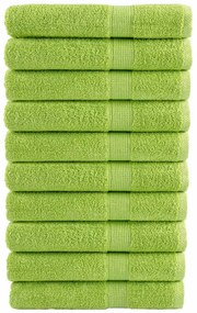 Premium ručníky SOLUND 10 jablkově zelené 80x200cm 600g/m² 137508