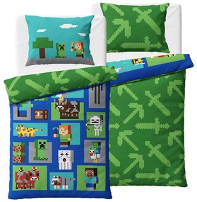 Dětské povlečení Minecraft Figure
