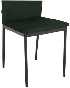 Danish style Jídelní židle Pavia (SET 2 ks), syntetická kůže, zelená