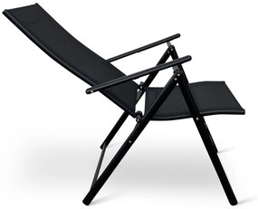 Nábytek Texim Zahradní nábytek z kovu - stůl Viking XL + 8x židle Pia polohovací