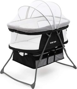 Baby Mix DreamyNest skládací postýlka kolébka černá