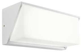Redo 90237 - LED Venkovní nástěnné svítidlo SPECTRA LED/16W/230V 3000K IP54 bílá