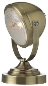 ACA DECOR Stolní lampa Moto bronz