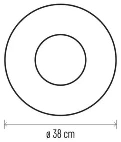 LED vánoční věnec EMOS DCTW06 ZY2354 2xAA teplá bílá časovač vnitřní použití