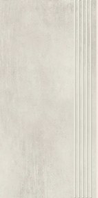 Opoczno Dlažba Grava White Schodovka 59,8x29,8 - 156478