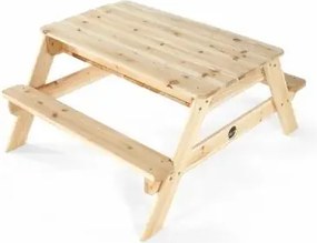 Dřevěný piknikový stůl 2v1 / od 18 měsíců
