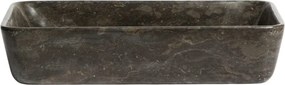Šedé kamenné umyvadlo 55x35 cm Darnen – Kave Home