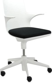Výprodej Kartell designové kancelářské židle Spoon Chair - bílá
