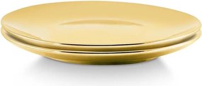 vtwonen Gold sada 2 talířů Ø 20 cm - zlatý (Luxusní zlaté telíře 20 cm)