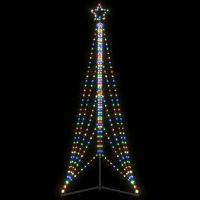 LED vánoční stromek 525 barevných LED diod 302 cm