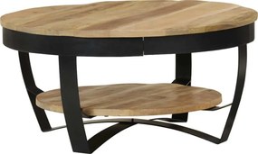 vidaXL Konferenční stolek hrubé mangovníkové dřevo 65 x 32 cm [244675]