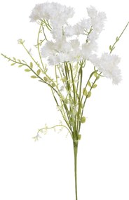 kvetoucí tráva 50 cm - bílá
