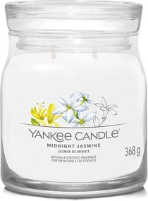 Yankee Candle vonná svíčka Signature ve skle střední Midnight Jasmine 368g