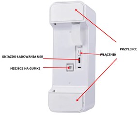 Moderní bezdotykové splachování WC s automatickým sen­zorem pohybu - VERK 27030