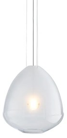 Moderní svěšené svítidlo z ručně foukaného skla Limpid Light M Délka kabelu: 2500 mm, Sklo: Transparentní, Stmívání: Stmívatelné fázově