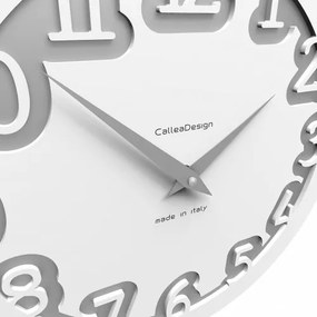 Designové hodiny 10-002 CalleaDesign Labirinto 30cm (více barevných verzí) Barva švestkově šedá-34