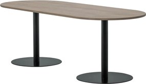 Jídelní stůl s deskou z dubového dřeva 90x220 cm Tablo – WOOOD