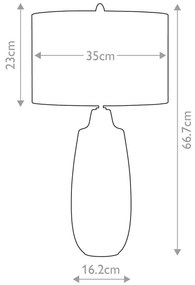 Elstead NEWHAM-TL-L - Stolní lampa NEWHAM 1xE27/60W/230V