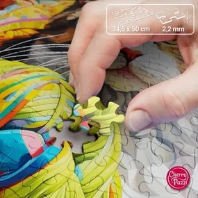 CHERRY PAZZI Puzzle Kočičí vrtochy / 500 dílků