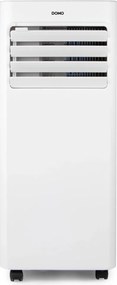 Mobilní klimatizace 4v1 COOLMAX 9000 BTU - DOMO DO10181, 2,6 kW, místnosti do 30 m2, 64 dB, Třída: A, dálkové ovládání, chlazení, ventilace, odvlhčování, čištění vzduchu