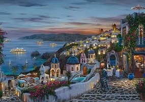 SCHMIDT Puzzle Západ slunce nad Santorini / 1000 dílků / od 12 let