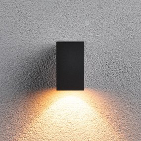 Paulmann Flame LED venkovní nástěnné světlo, černá