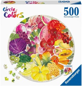 Puzzle ravensburger puzzle 171699 ovoce a zelenina 500 dílků